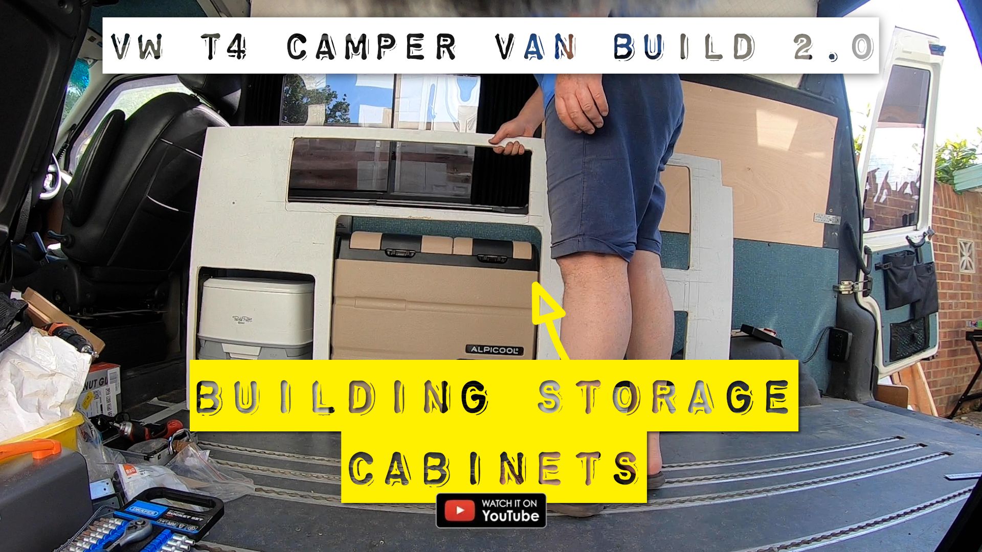 Building Cabinets in our VW T4 Camper Van – Adventures and Automobiles