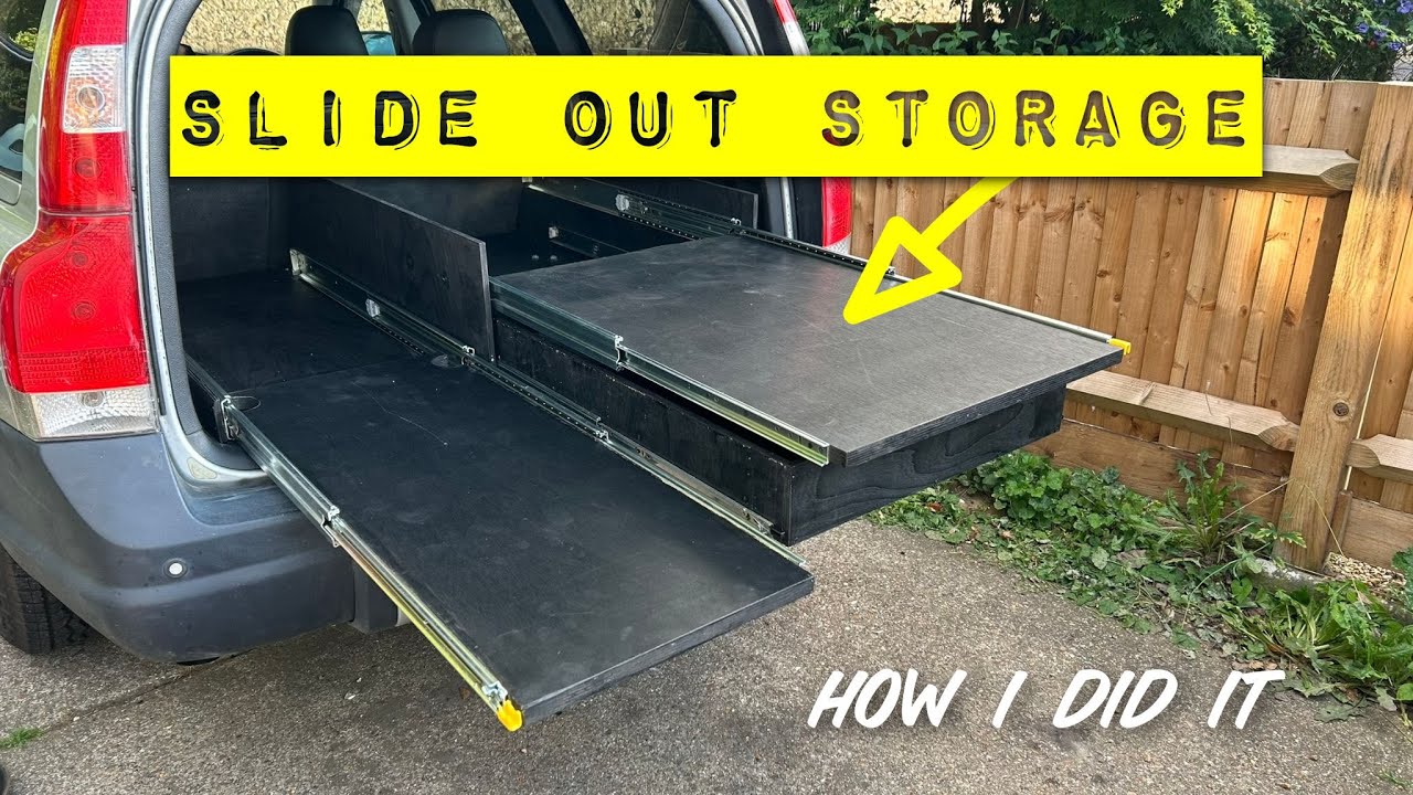 DIY Sliding Drawer System For Your Vehicle: Step-by-Step Build ...